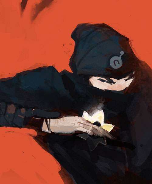 Nucleus Ninja [PRINT] - Nucleus | Art Gallery and Store