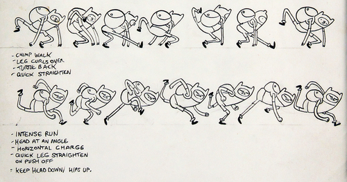 Finn Animation Cycle Thumbnails - Nucleus | Art Gallery and Store