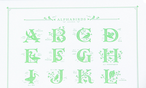 Alphabirds (Edition of 185) - Nucleus | Art Gallery and Store