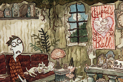 Mortimer In His Living Room - Nucleus | Art Gallery and Store