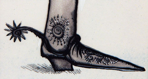 L In Shape of Cowboy Boot - Nucleus | Art Gallery and Store