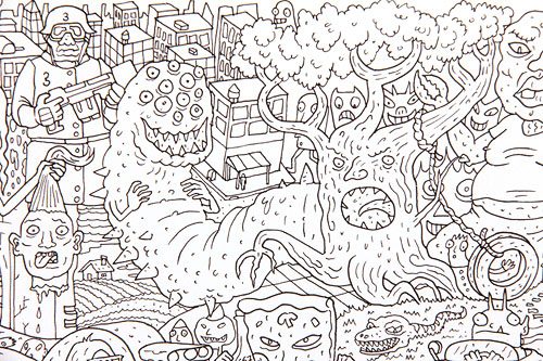 Biker Doodle - Nucleus | Art Gallery and Store