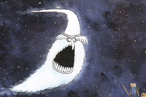 Finn and Jake Prepare to Face the Great Ghost Wizard - Nucleus | Art ...