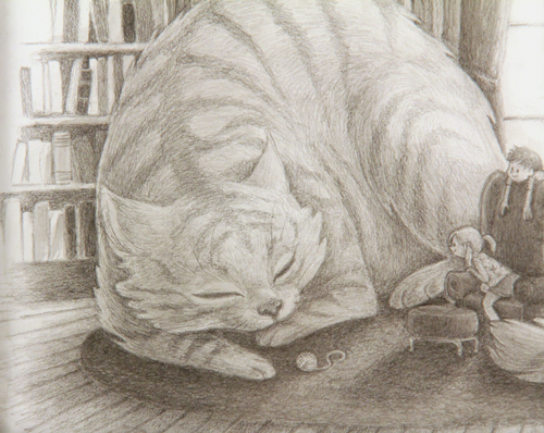 The Cat in the Library - Nucleus | Art Gallery and Store