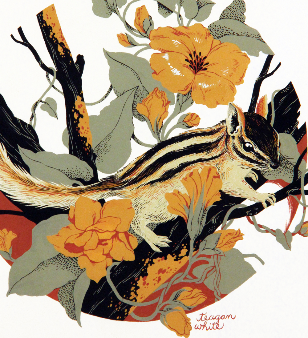 Chipmunk & Morning Glory - Nucleus | Art Gallery and Store