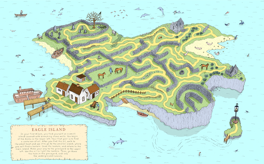 Eagle Island Maze - Nucleus | Art Gallery and Store
