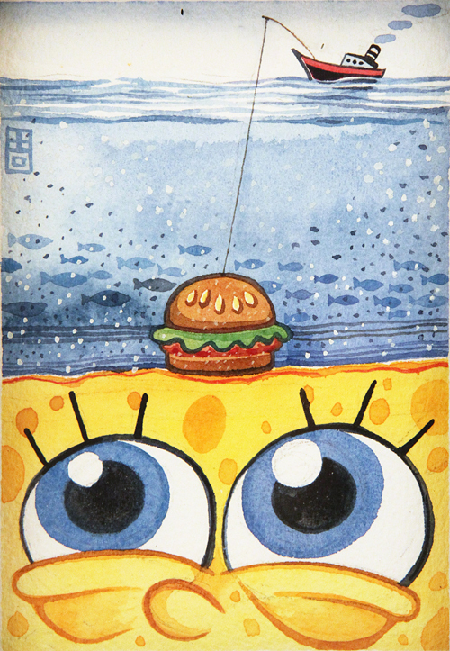 SpongeBob Surrealism - Nucleus | Art Gallery and Store