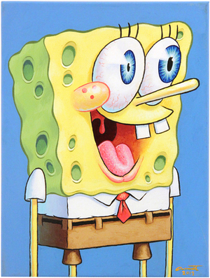 Happy SpongeBob - Nucleus | Art Gallery and Store