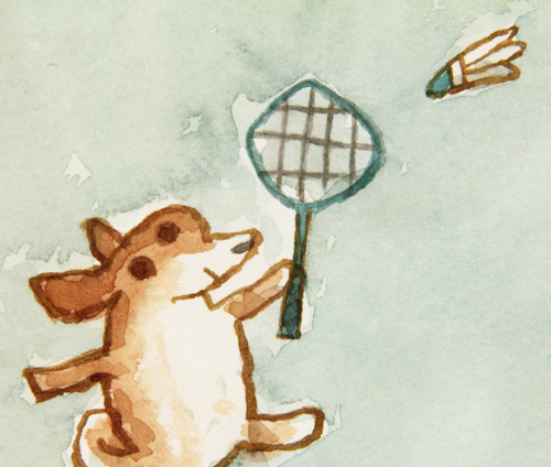 Badminton Dog - Nucleus | Art Gallery and Store