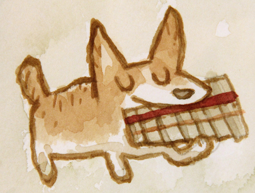 Pan Flute Dog - Nucleus | Art Gallery and Store