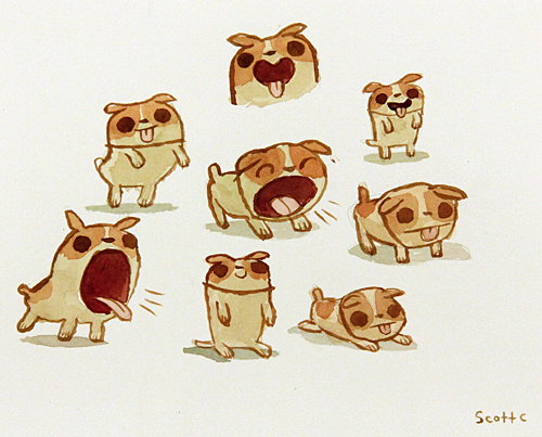 Dog Character Sheet - Nucleus | Art Gallery and Store