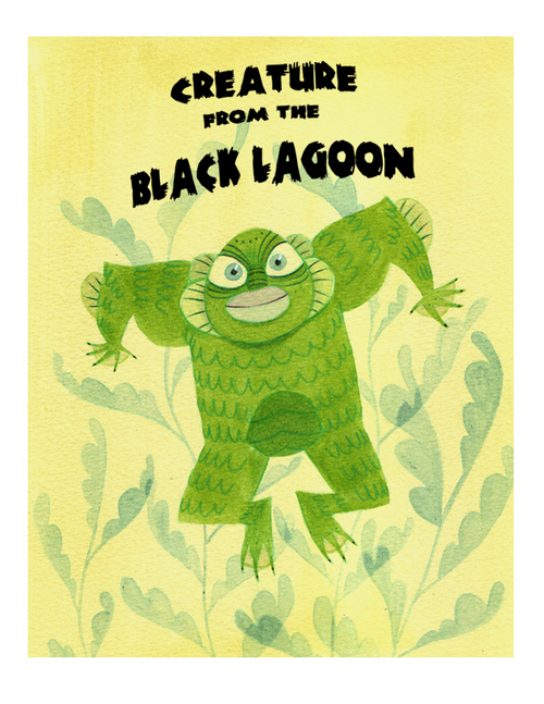 Creature from the Black Lagoon 1 - Nucleus | Art Gallery and Store
