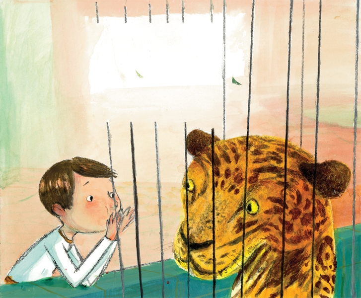 Boy and Jaguar (pg 11) - Nucleus | Art Gallery and Store