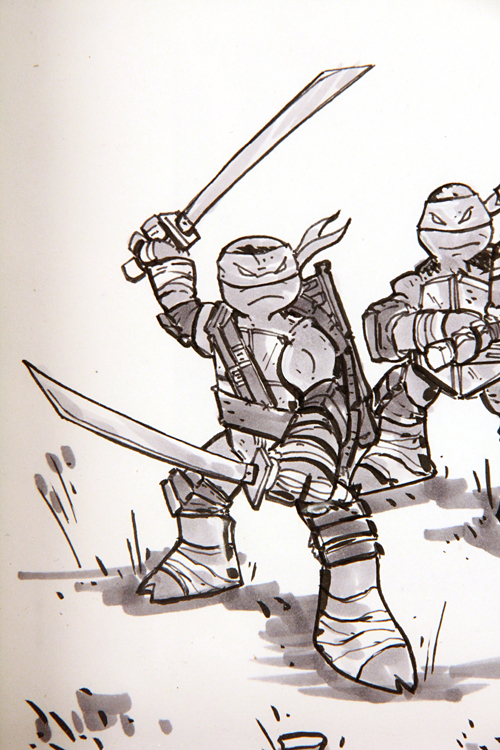 The Ninja Turtles - Nucleus | Art Gallery and Store