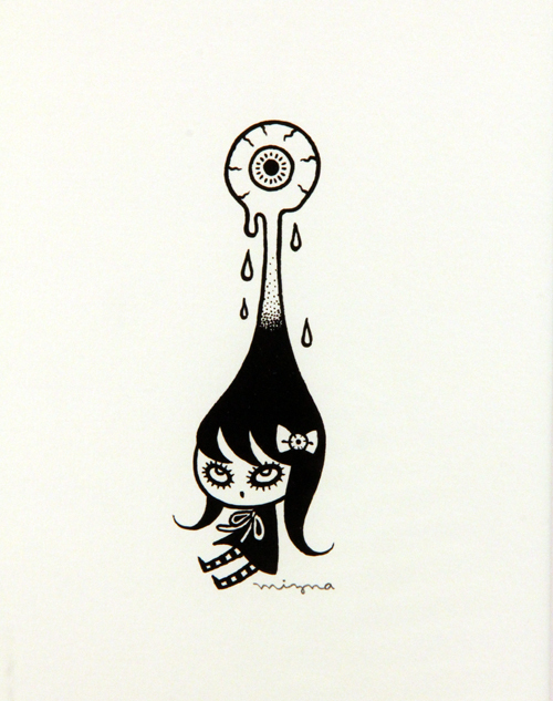 Eyeball Ribbon Girl - Nucleus | Art Gallery and Store