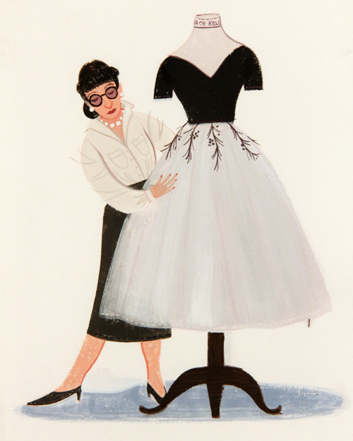edith head illustrations