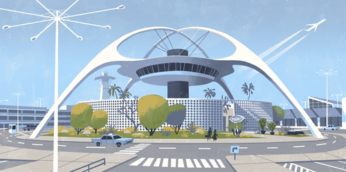 Theme Building (framed) - Nucleus | Art Gallery and Store