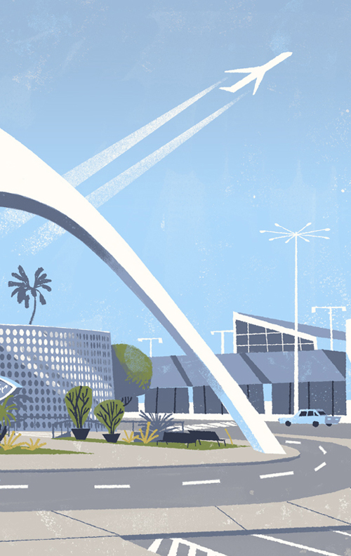 Theme Building (framed) - Nucleus | Art Gallery and Store