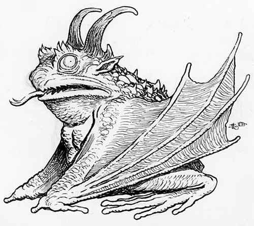 Devil Toad (Dark Sword Miniatures Design) - Nucleus | Art Gallery and Store