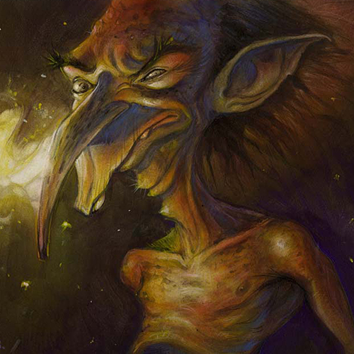 Fire Imp (Magic The Gathering 1996) - Nucleus | Art Gallery and Store
