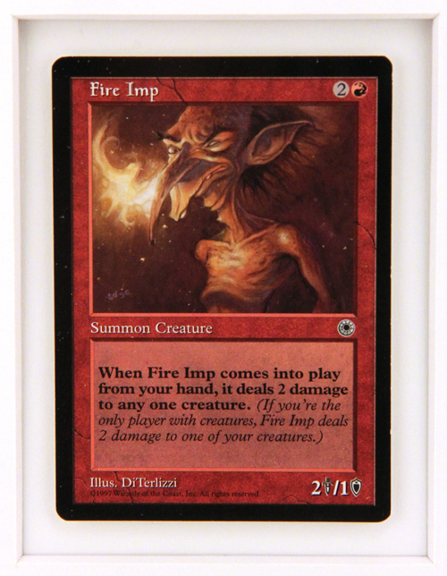 Fire Imp (Magic The Gathering 1996) - Nucleus | Art Gallery and Store
