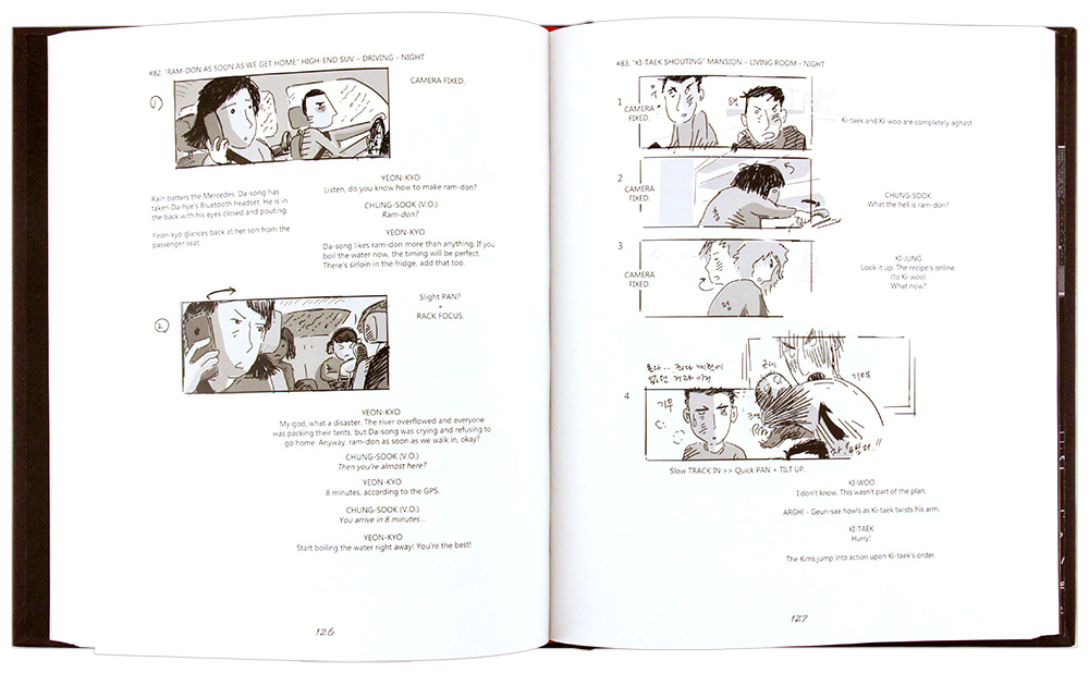 Parasite: A Graphic Novel in Storyboards - Nucleus | Art Gallery and Store