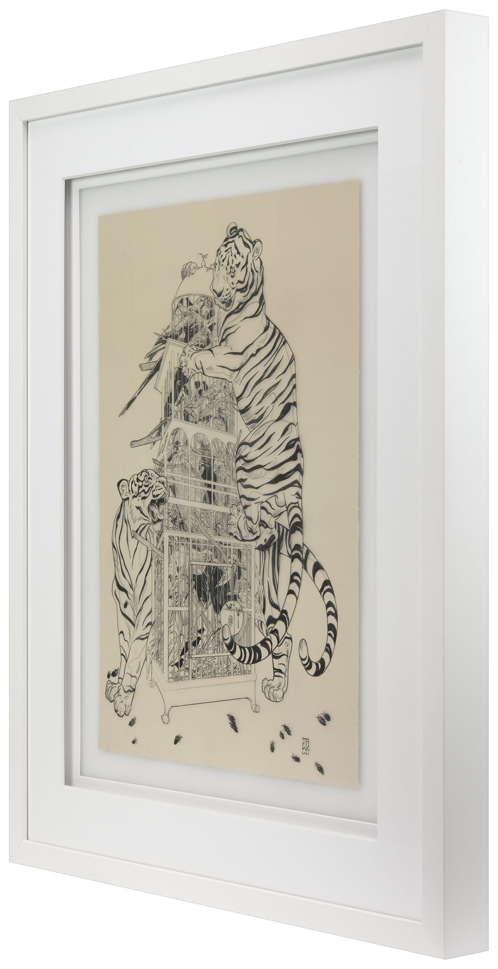 Aviary (Drawing) - Nucleus | Art Gallery and Store