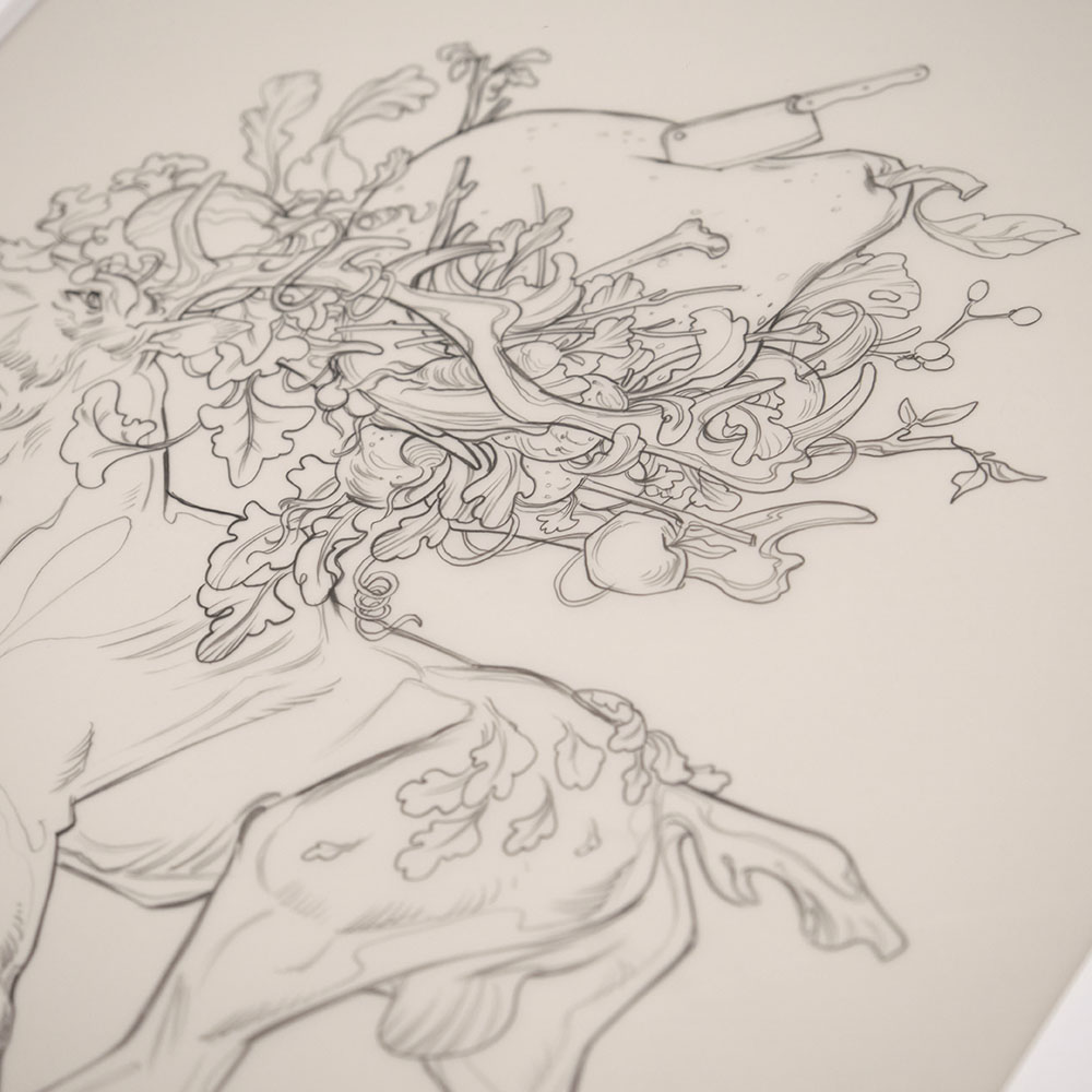 Fruition (Drawing) - Nucleus | Art Gallery and Store