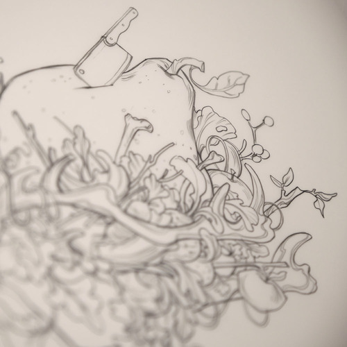 Fruition (Drawing) - Nucleus | Art Gallery and Store