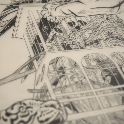 Aviary (Drawing) - Nucleus | Art Gallery and Store