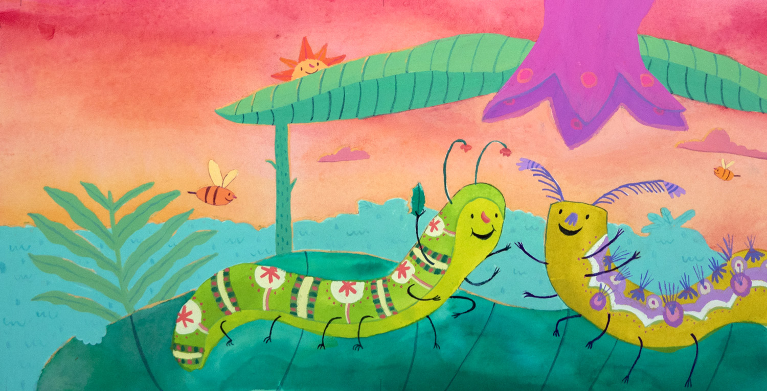 Moth & Butterfly: Ta-Da! pp 4-5 - Nucleus | Art Gallery and Store