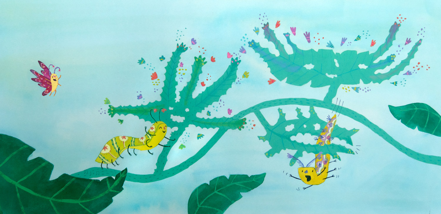 Moth & Butterfly: Ta-Da! pp 8-9 - Nucleus | Art Gallery and Store