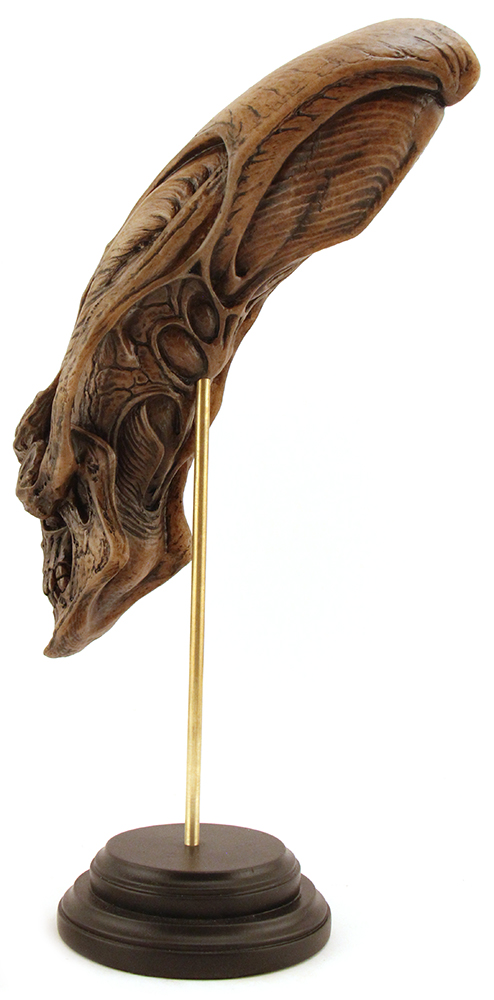 Alien Skull (Brown) - Nucleus | Art Gallery and Store