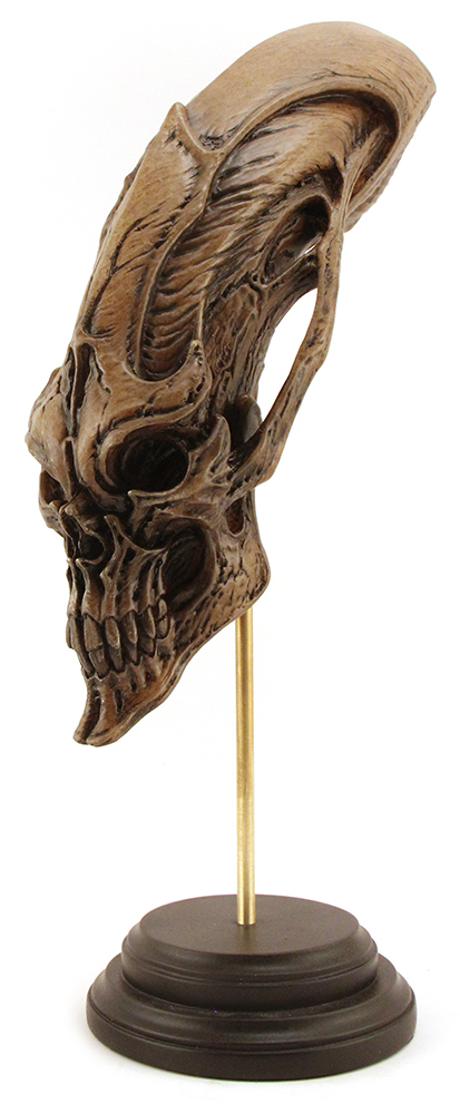 Alien Skull (Brown) - Nucleus | Art Gallery and Store