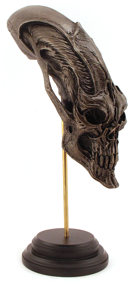 Alien Skull (Bronze) - Nucleus | Art Gallery and Store