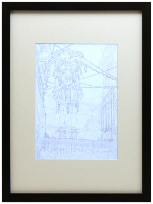 「裏道」(Back alley) - Refined Layered Drawing - Nucleus | Art Gallery and ...