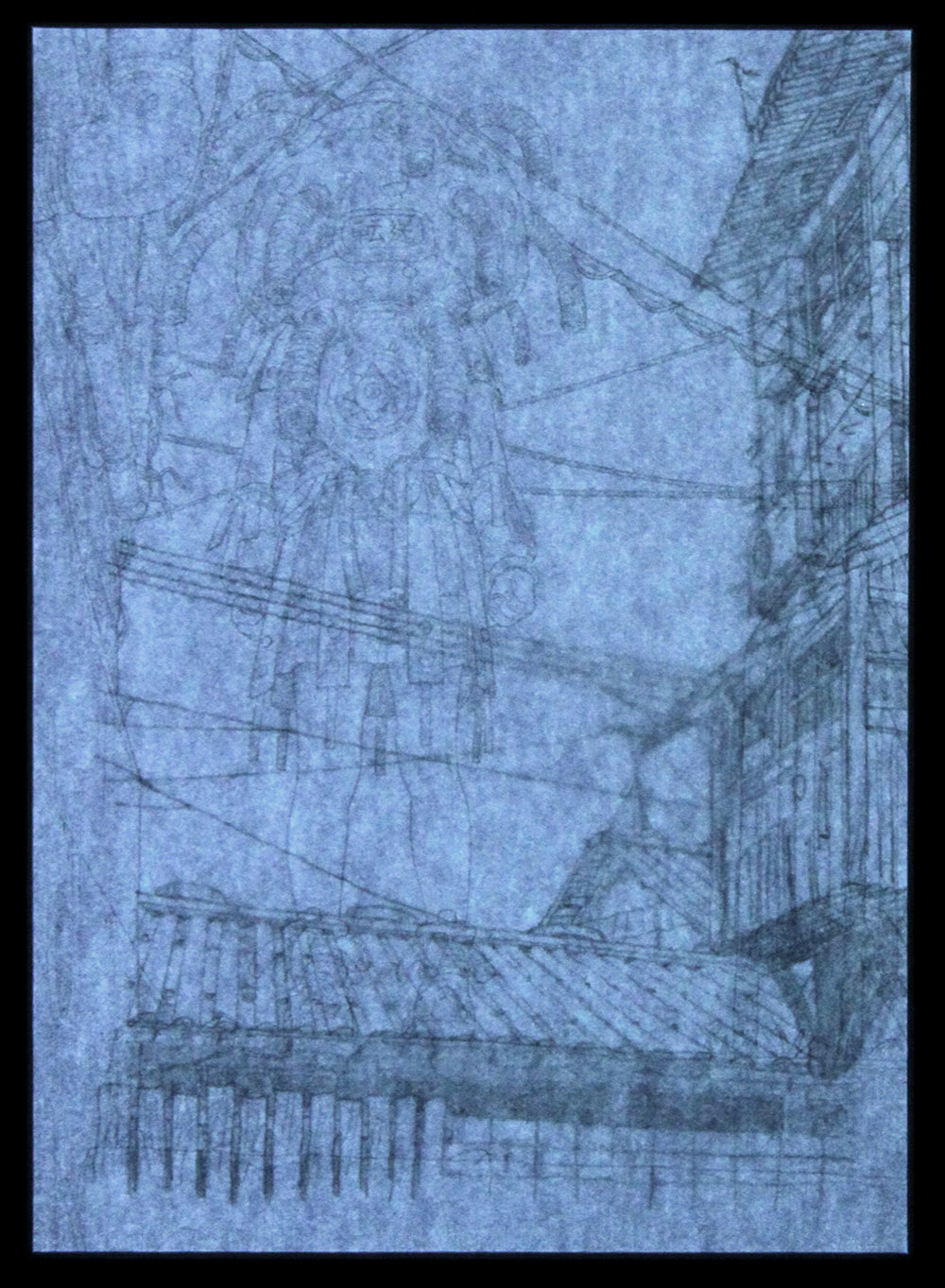 「裏道」(Back alley) - Refined Layered Drawing - Nucleus | Art Gallery and ...