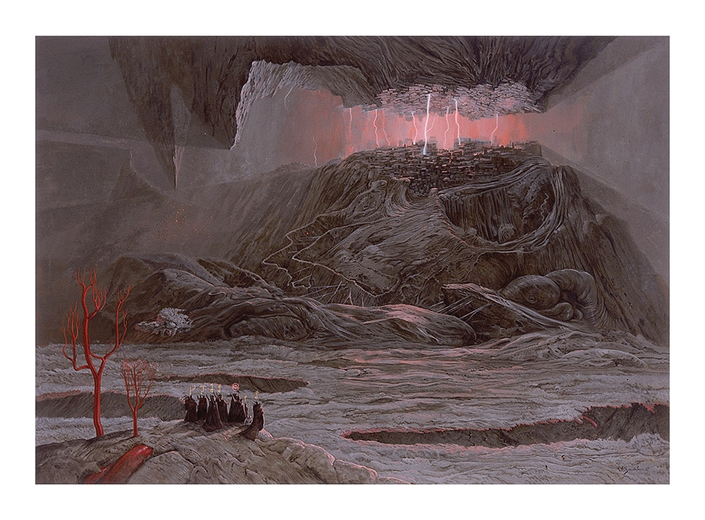 The Molars of Leviathan (Published in Barlowe's Inferno) - Nucleus | Art Gallery and Store