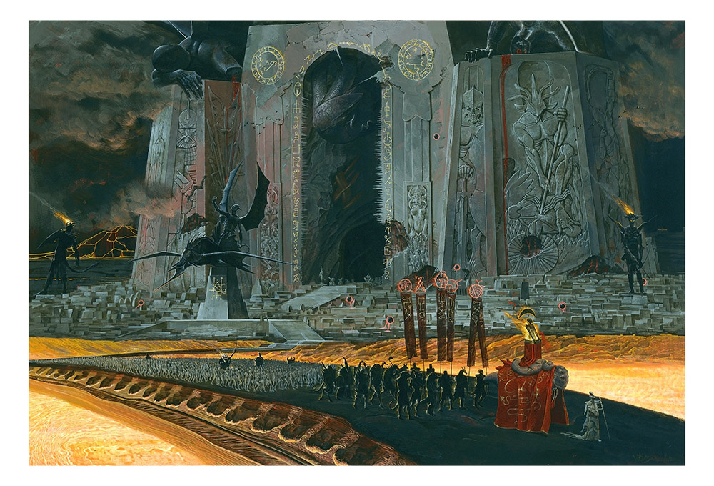 The Wargate (Published in Barlowe's Inferno) - Nucleus | Art Gallery and Store