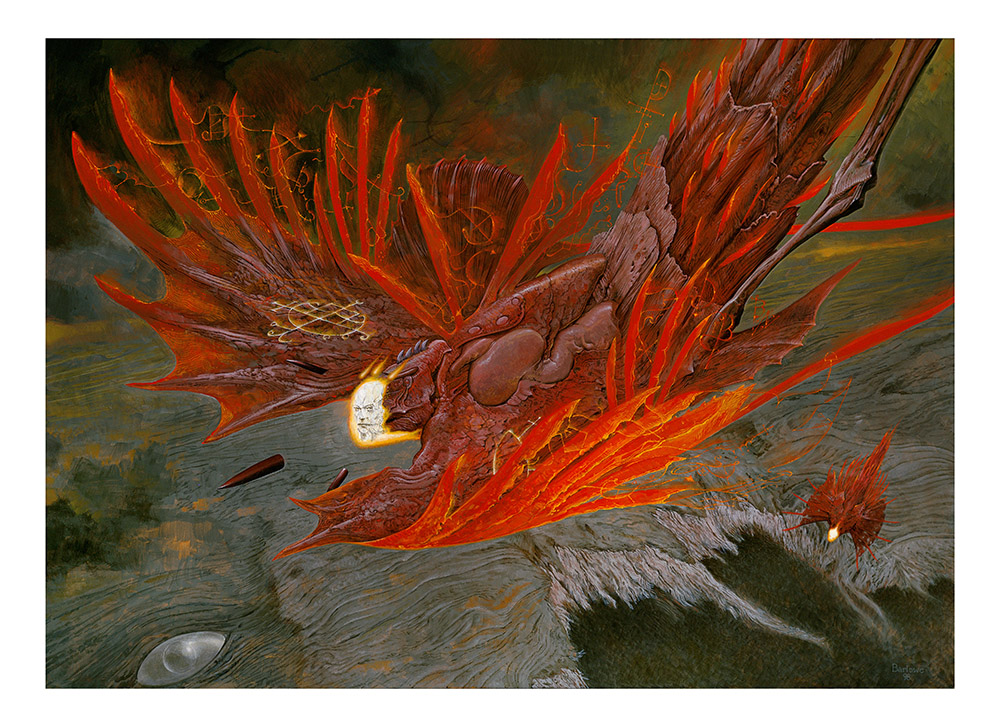 Sargatanas Descending (Published in Barlowe's Inferno) - Nucleus | Art Gallery and Store