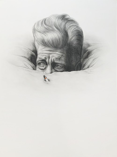 David Lynch in a Sand Dune [Framed, Edition #1 of 5] - Nucleus | Art ...