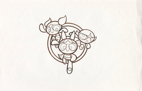 PPG - Series Development / Model Sheet Graphic / Stamp - Nucleus | Art ...