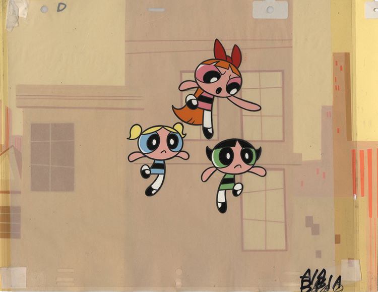 PPG - Production Cel: "Monkey See, Doggie Do" - Nucleus | Art Gallery ...