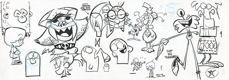 Fosters - Comic Strip Development - Nucleus | Art Gallery and Store