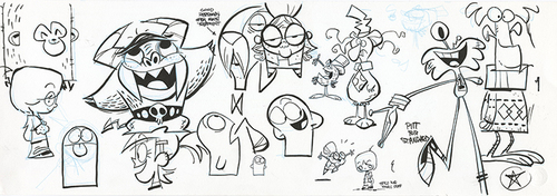 Fosters - Comic Strip Development - Nucleus | Art Gallery and Store